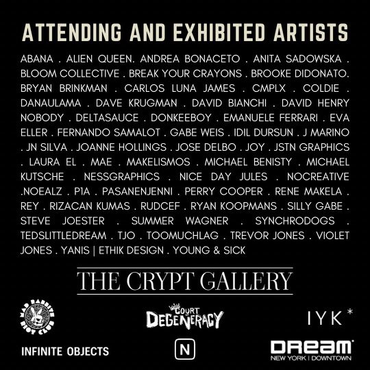 Epic NFT Event At The Crypt Gallery During NFT NYC | NFT CULTURE | NFT ...